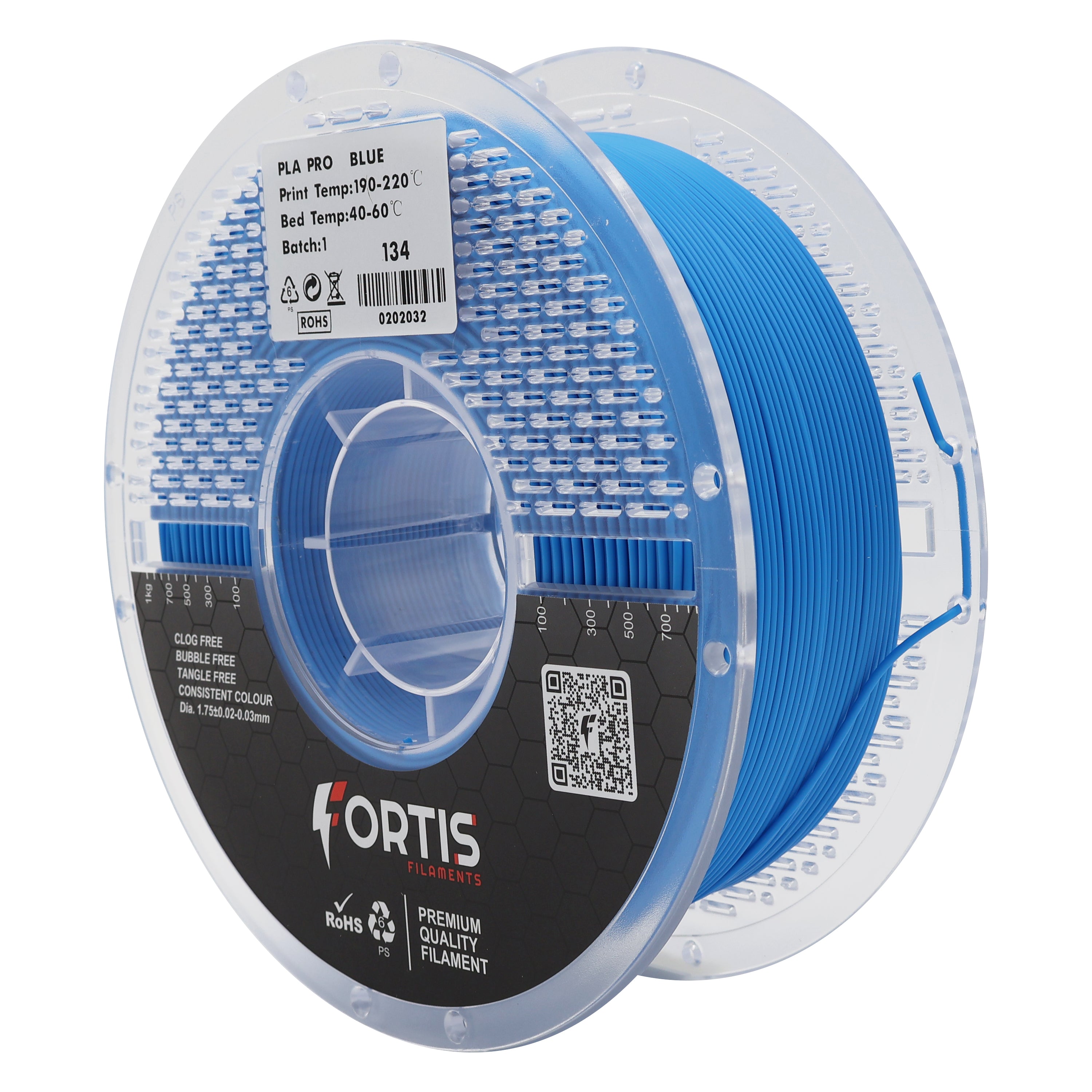 PLA Pro Blue – Fortis Filaments