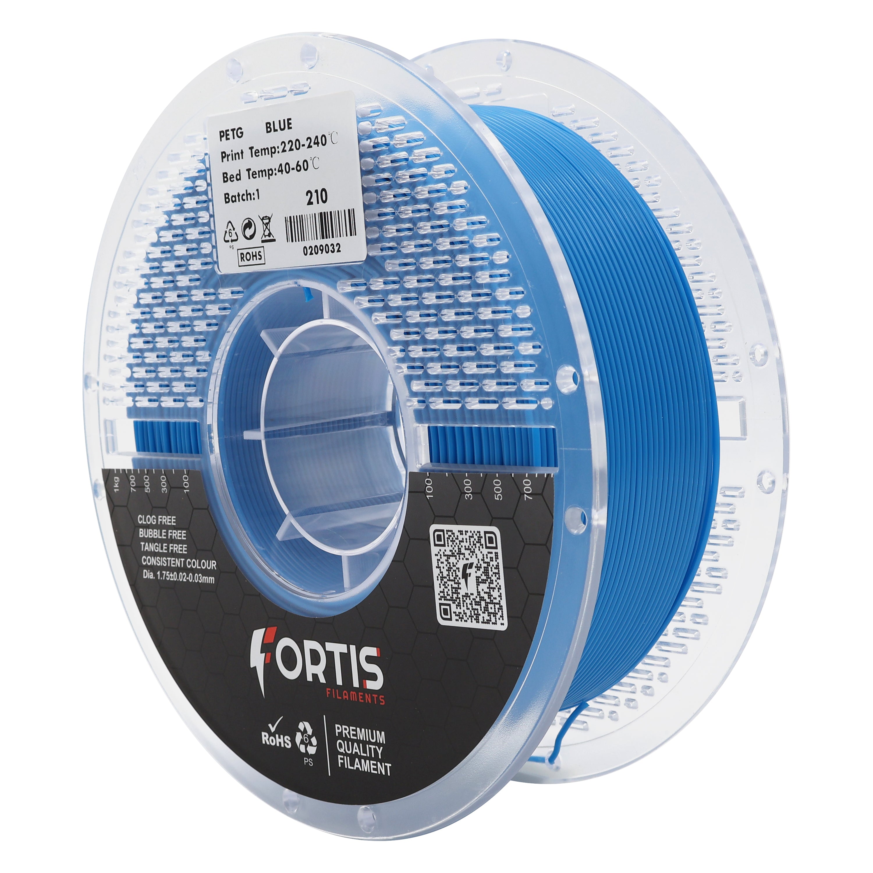 PETG Blue – Fortis Filaments