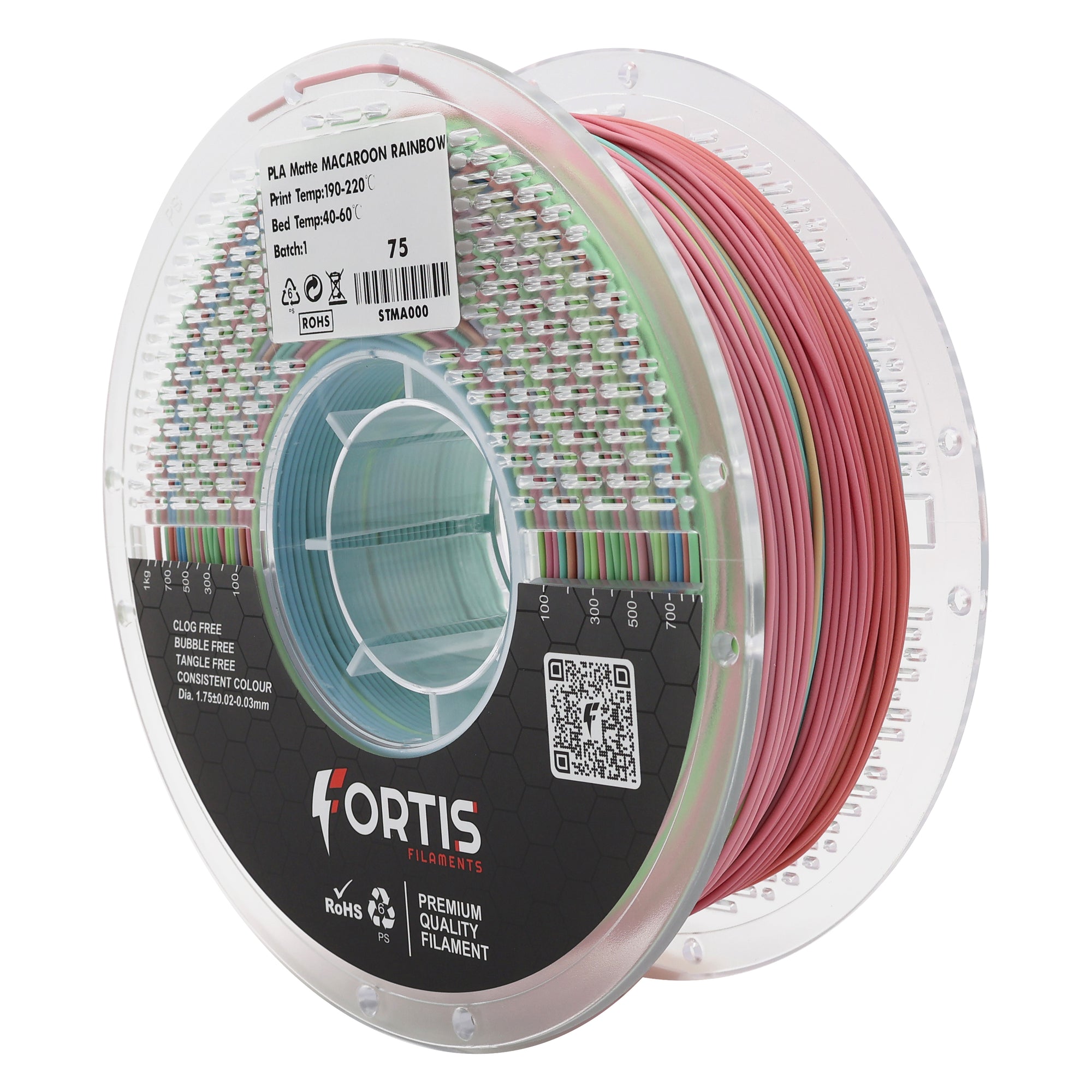 PLA Rainbow – Fortis Filaments